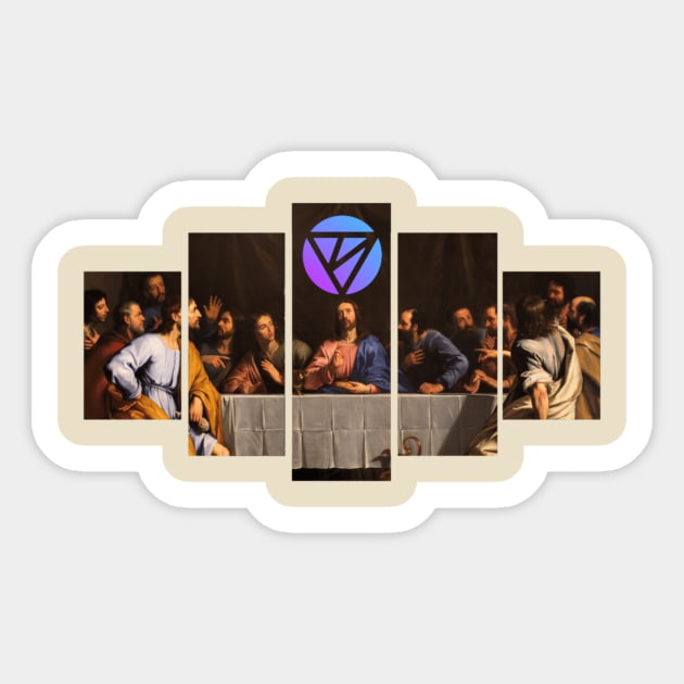 Vitruveo Last Supper - Vitruveo Last Supper - Sticker | TeePublic